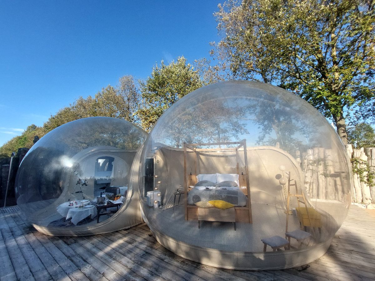 Dormire in una Bubble Suite in Emilia-Romagna